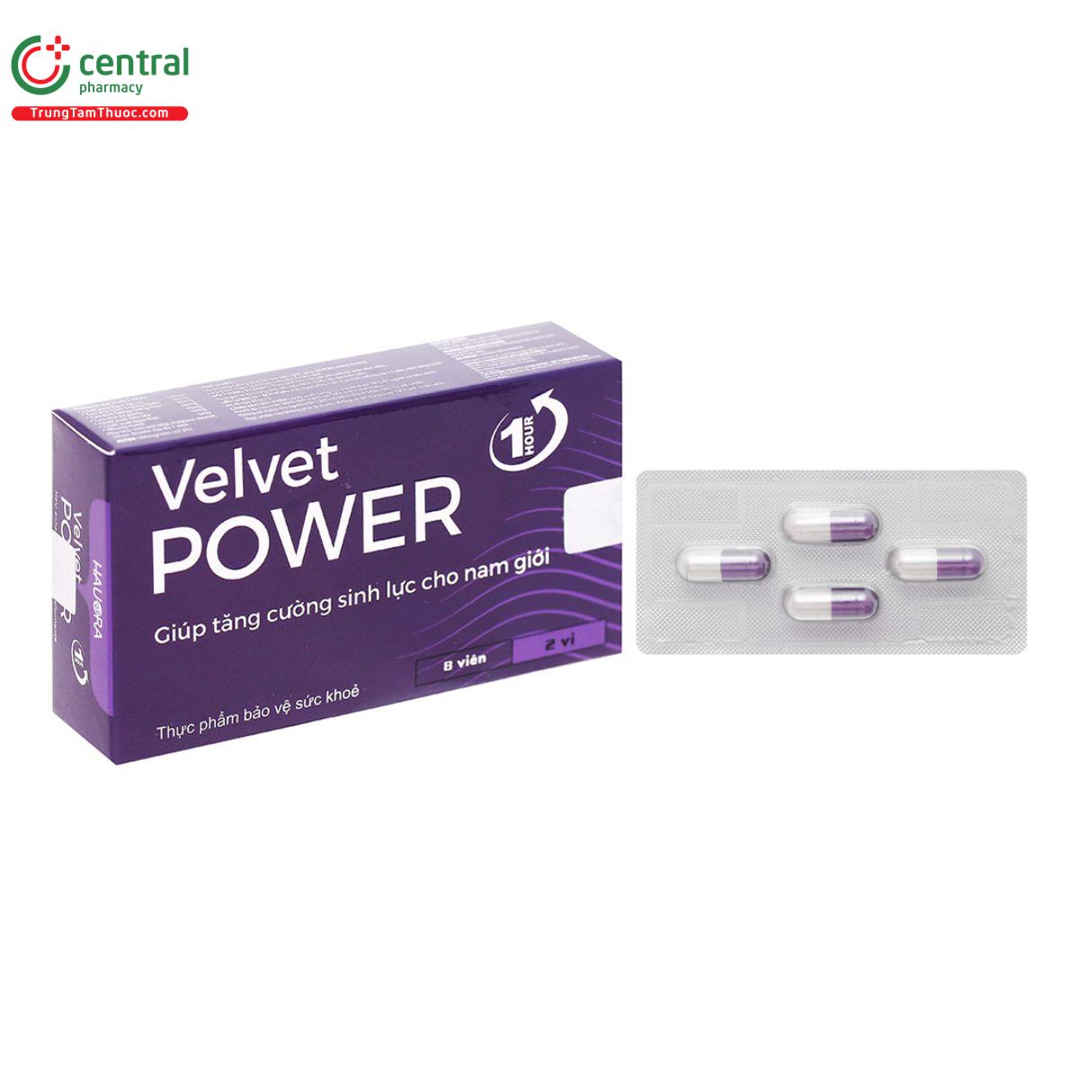 Hauora Velvet Power 1 hour bí quyết tăng cường sinh lý nam giới
