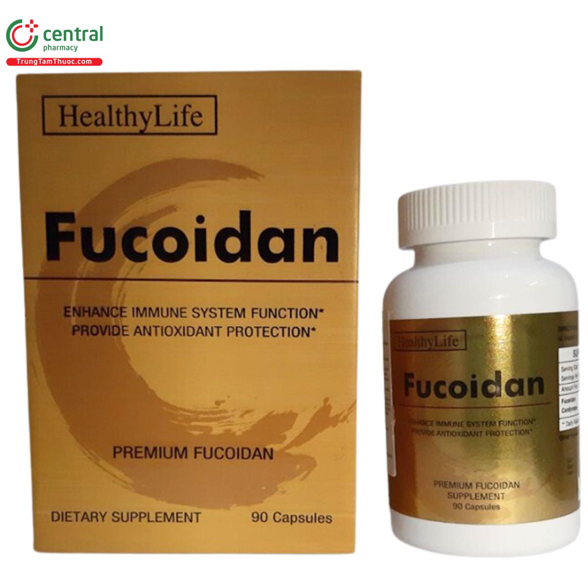 Thuốc HealthyLife Fucoidan - Hỗ trợ tăng cường sức đề kháng hiệu quả