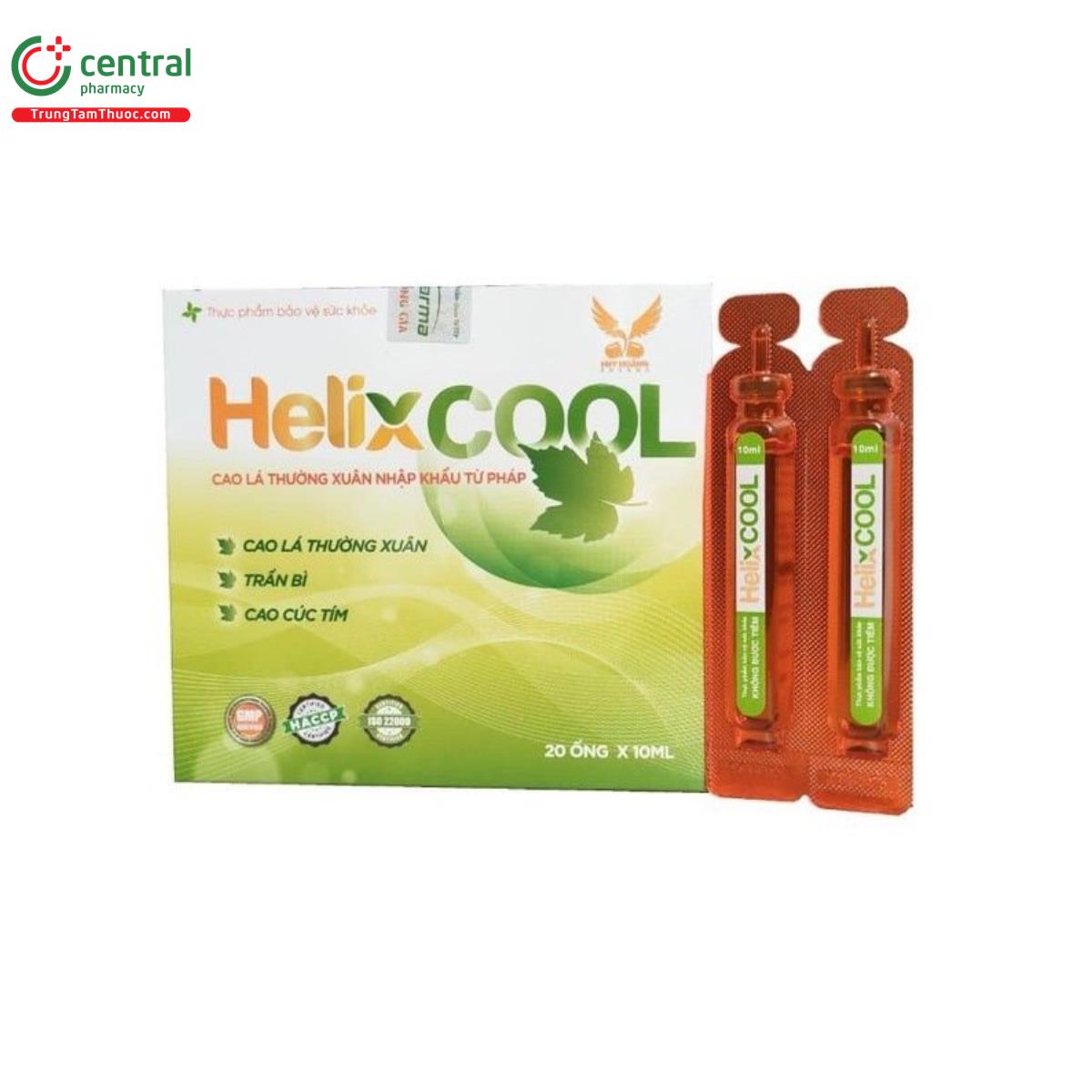 Thuốc Helix Cool - Bổ phế, giảm khàn tiếng, chảy nước mũi hiệu quả