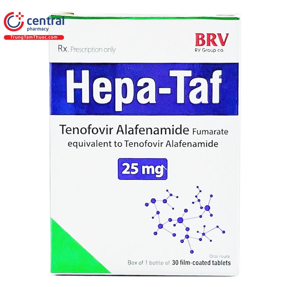 [CHÍNH HÃNG] Thuốc Hepa-Taf điều trị viêm gan B mạn tính