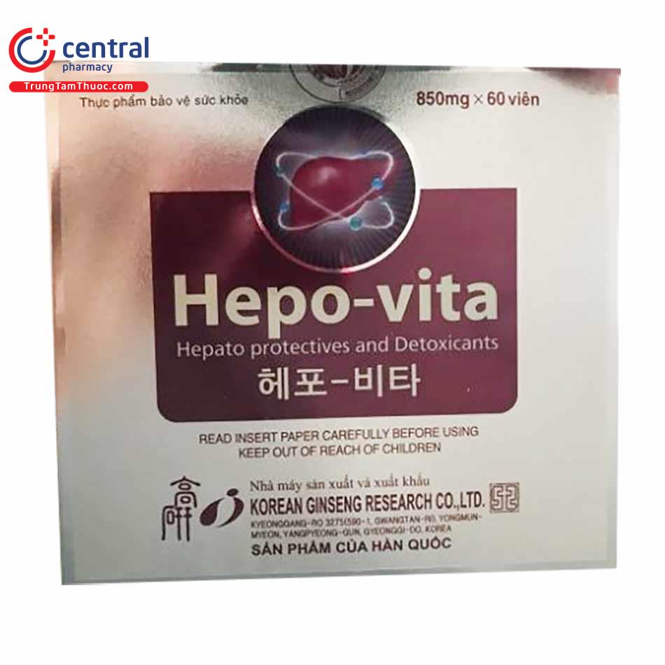 Thuốc Hepo-vita - hỗ trợ điều trị bệnh gan mạn tính hiệu quả