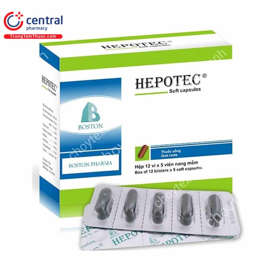 Thuốc Hepotec - hỗ trợ điều trị viêm gan mạn tính