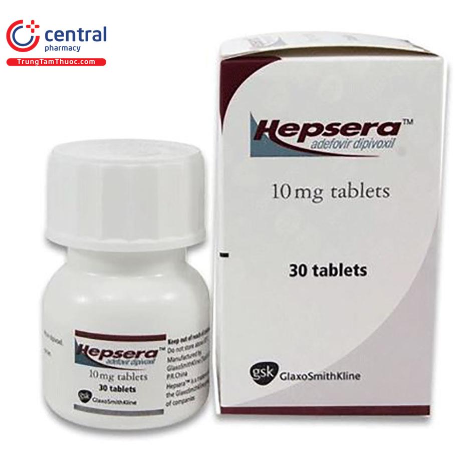 [CHÍNH HÃNG] Thuốc Hepsera - Thuốc điều trị viêm gan B mạn tính