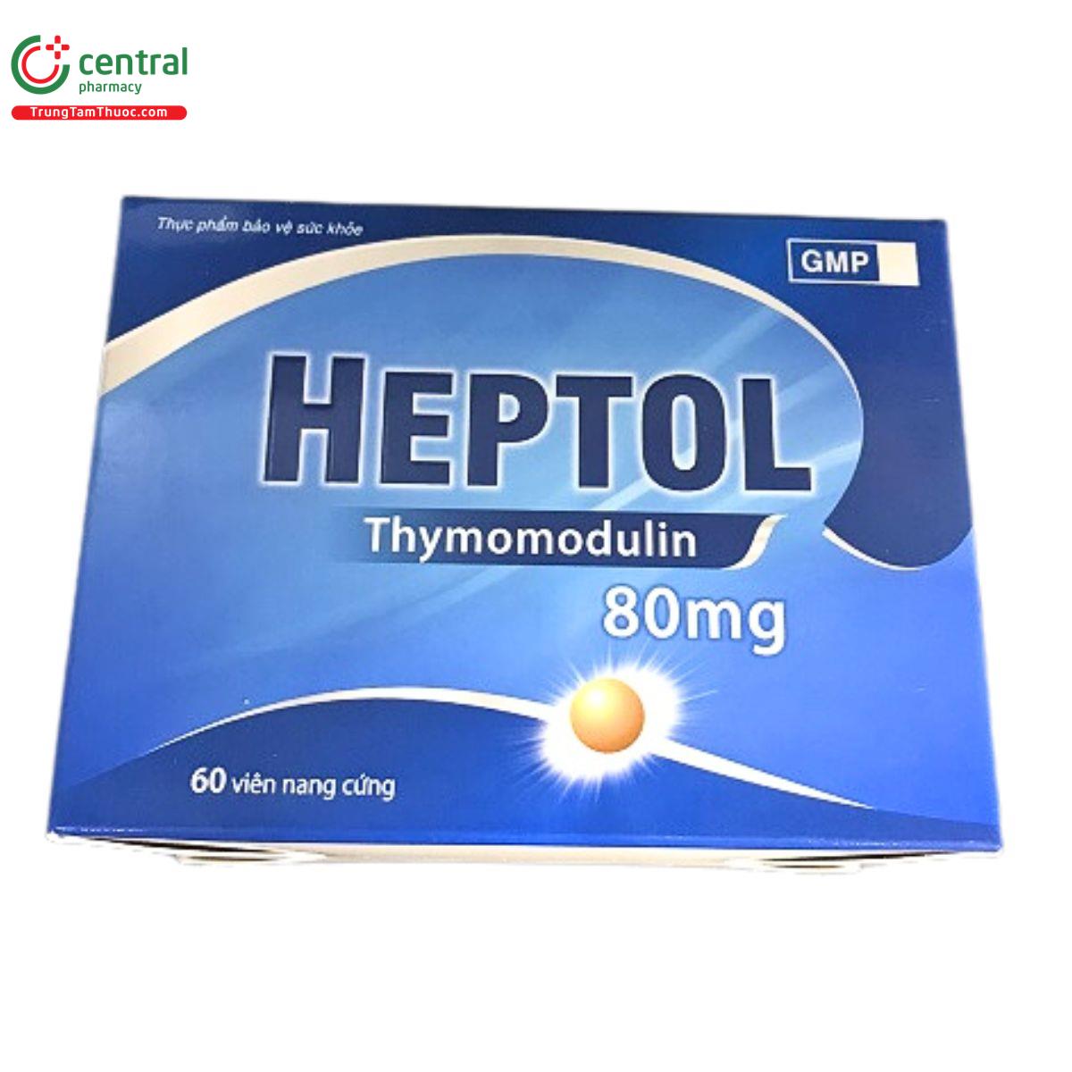 Thuốc Heptol 80mg tăng cường hệ miễn dịch, nâng cao đề kháng