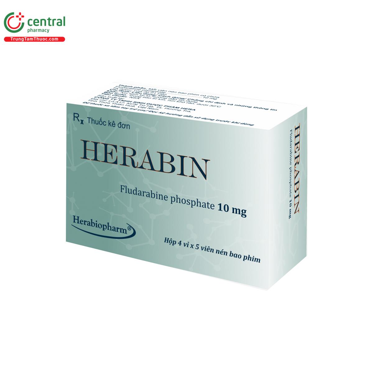 Thuốc Herabin - điều trị bạch cầu lymphocytic mạn tính tế bào B