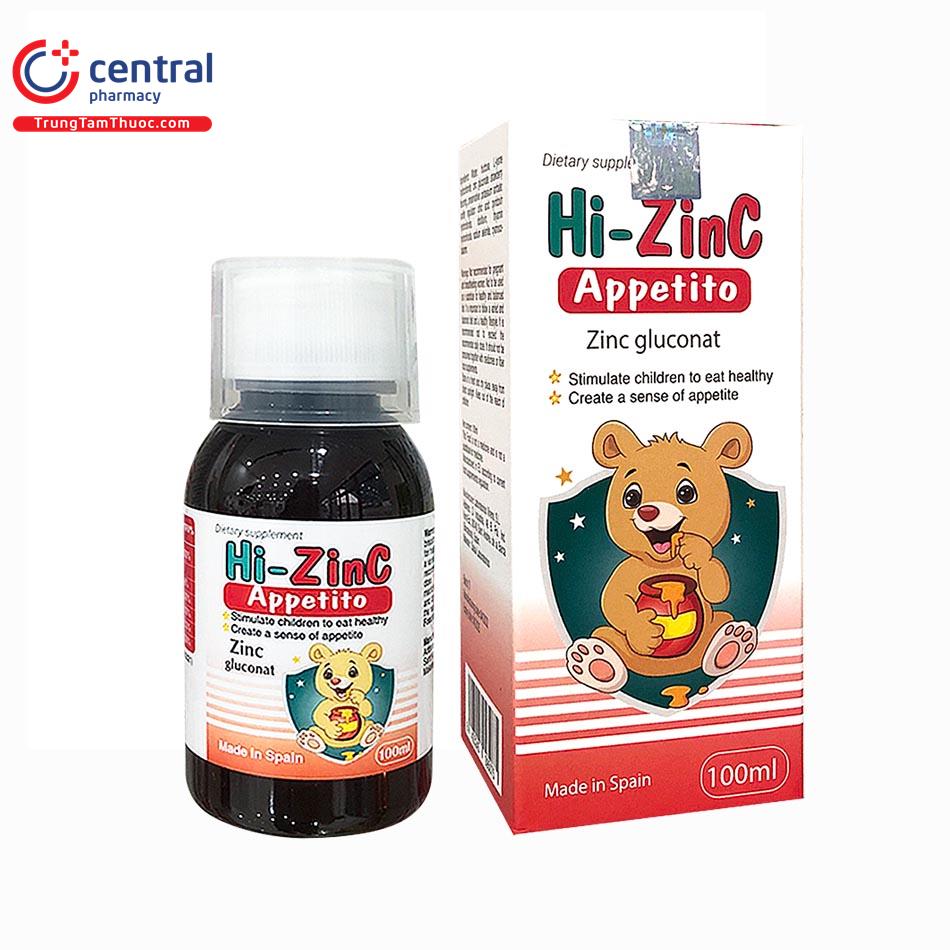 [CHÍNH HÃNG] Hi - ZinC Appetito cho bé ăn khoẻ, tiêu hoá tốt