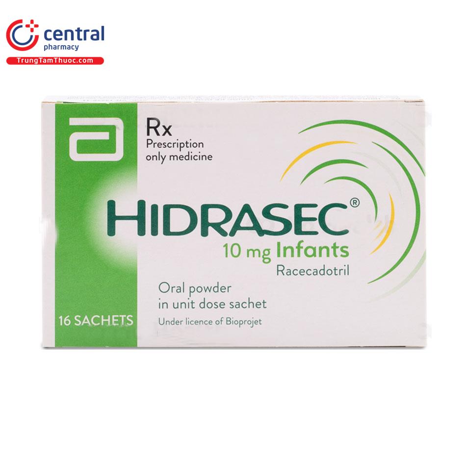 [CHÍNH HẴNG] Thuốc Hidrasec 10mg Infants - Hiệu quả với tiêu chảy cấp