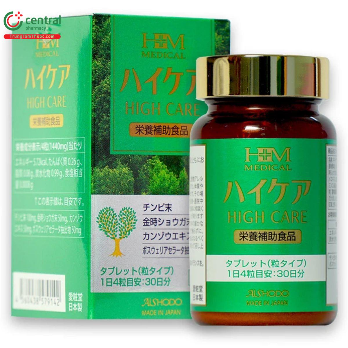 Thuốc High Care - Hỗ trợ giảm ho và giảm đờm, giúp bổ phế hiệu quả