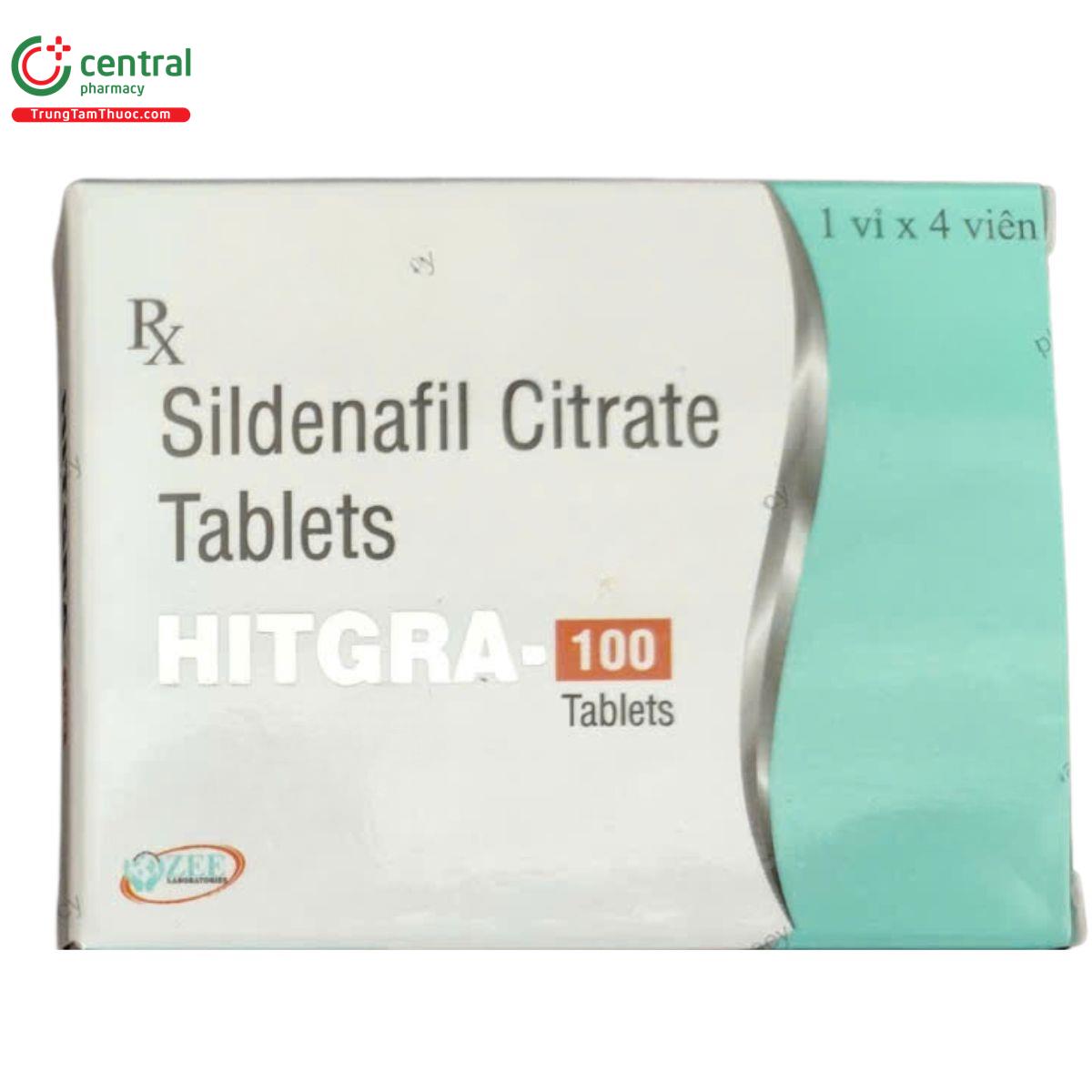 Thuốc Hitgra-100 - Trị rối loạn cương dương, yếu sinh lý ở nam giới