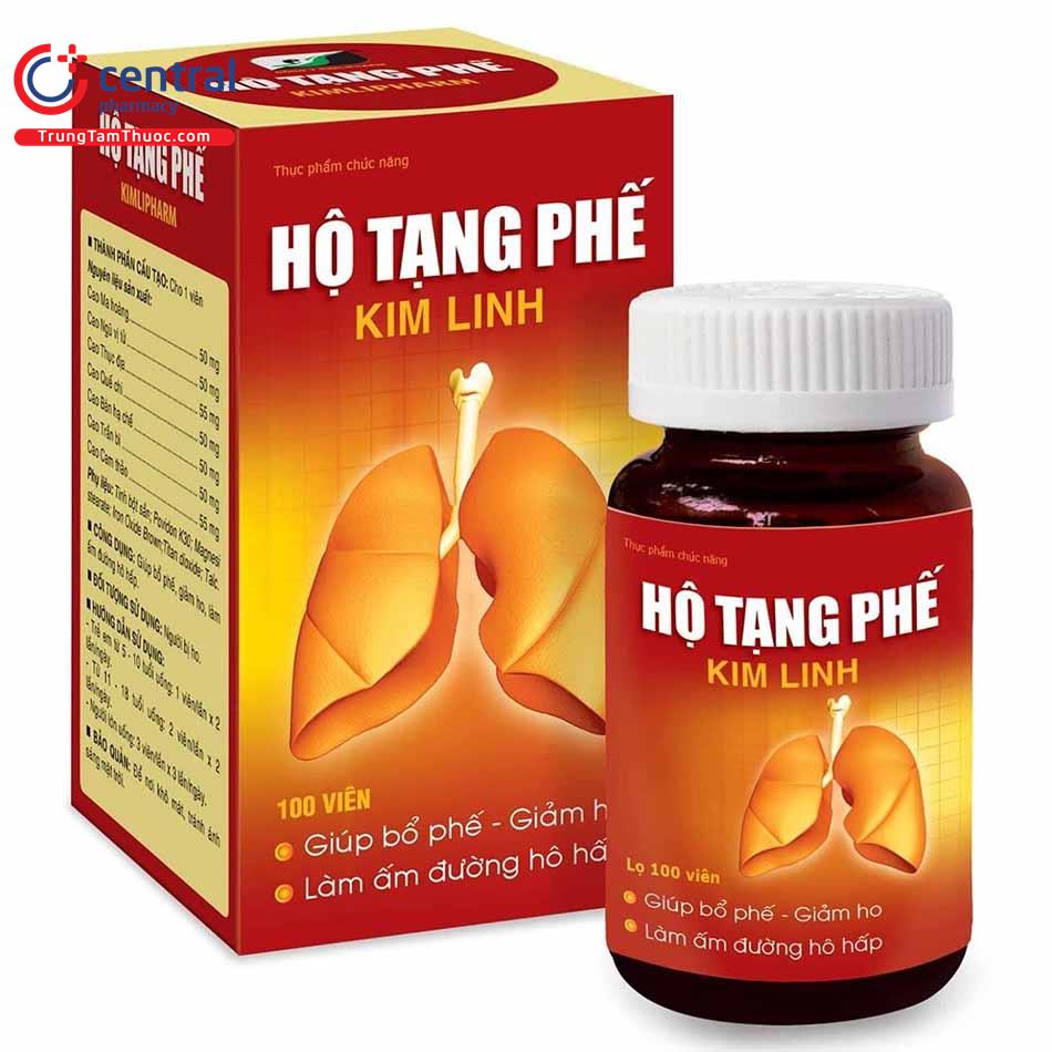 [CHÍNH HÃNG] Thuốc Hộ Tạng Phế Kim Linh - giúp bổ phế, giảm ho