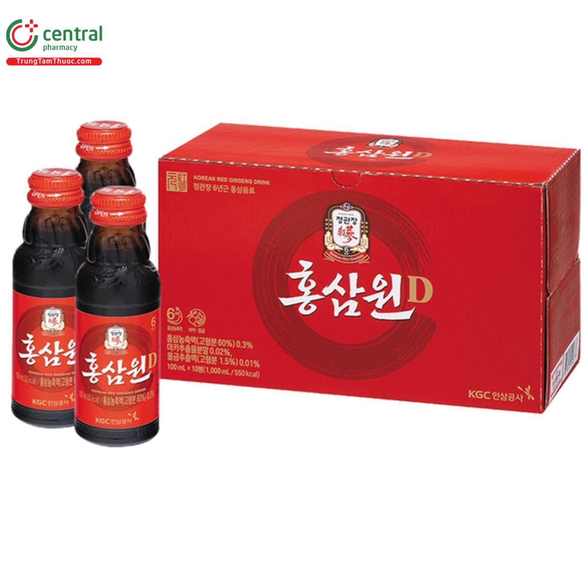Nước uống Hồng Sâm Won KGC (Lọ) - Bồi bổ cơ thể, tăng cường sức khỏe