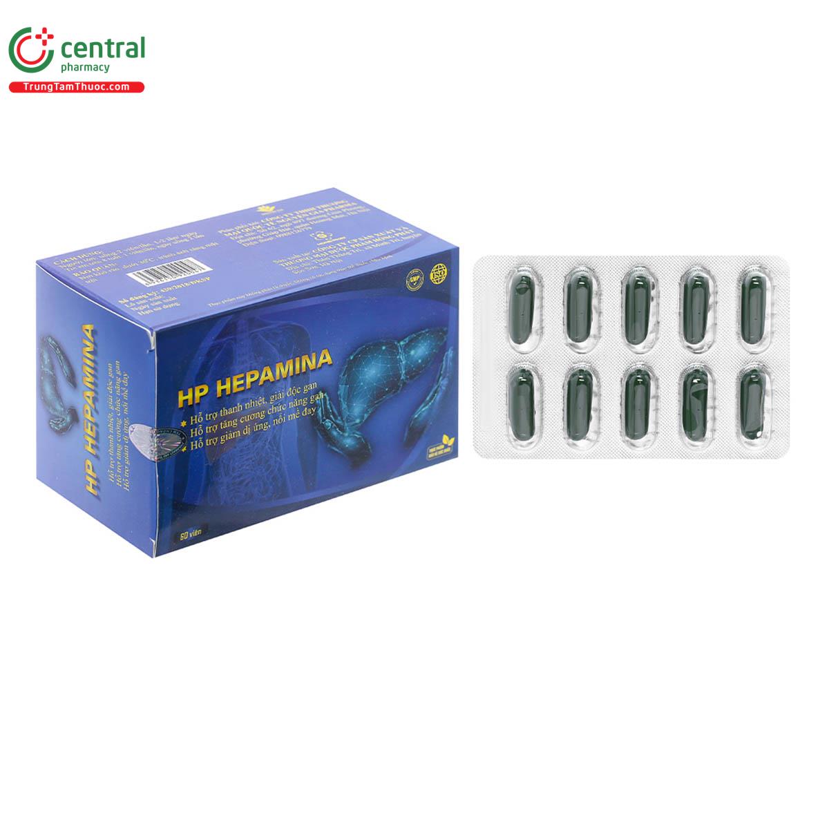Thuốc HP Hepamina hỗ trợ tăng cường bảo vệ chức năng gan