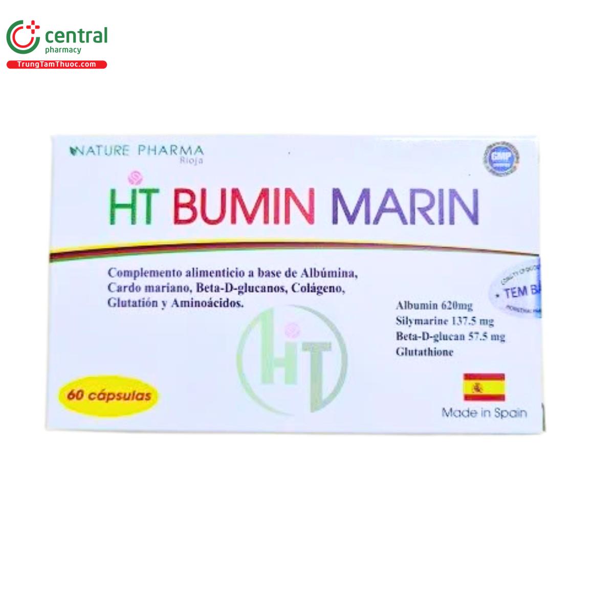 Thuốc HT Bumin Marin giúp nâng cao sức đề kháng, tăng cường sức khỏe