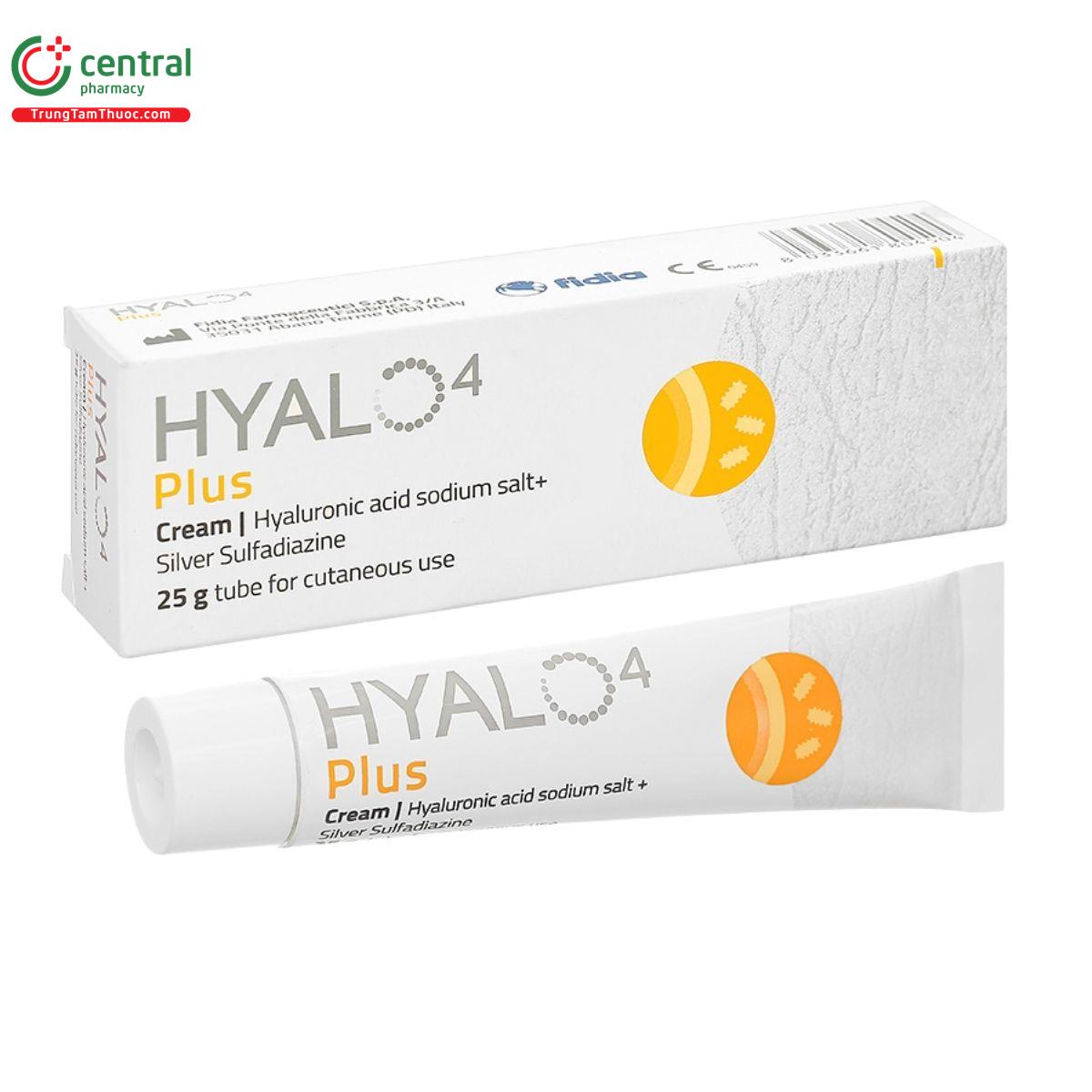 Kem Hyalo4 Plus 25g giúp lành vết thương nhanh, ngăn ngừa nhiễm trùng