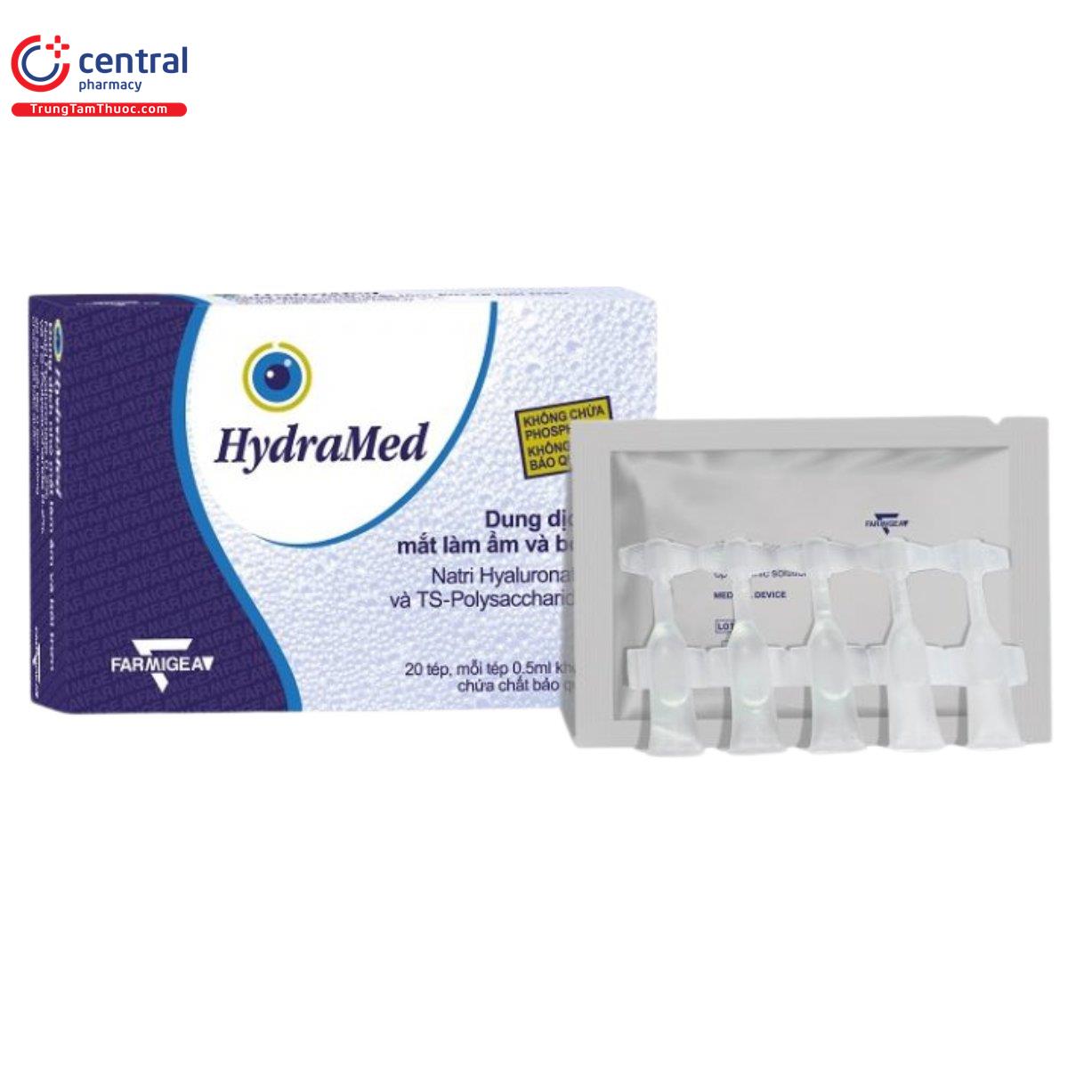 HydraMed 0.2 % - Nước mắt nhân tạo gấp đôi sự bảo vệ cho đôi mắt sáng