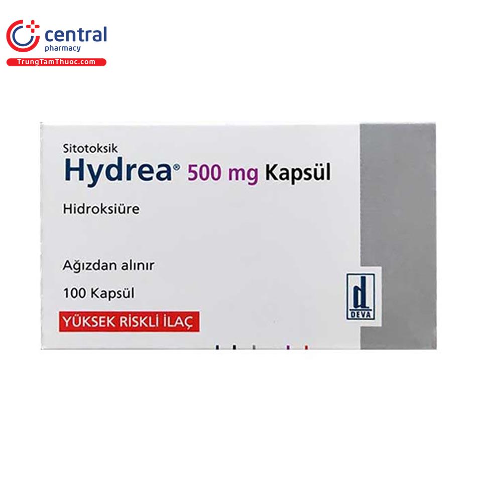 [CHÍNH HÃNG] Thuốc Hydrea 500mg Kapsul Thổ Nhĩ Kỳ trị ung thư máu