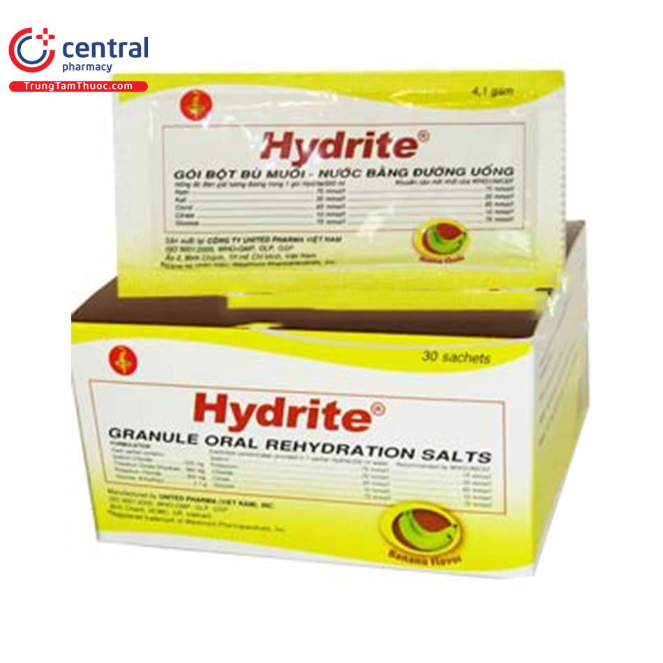[CHÍNH HÃNG] Thuốc Hydrite (Hương Chuối) bù nước và điện giải