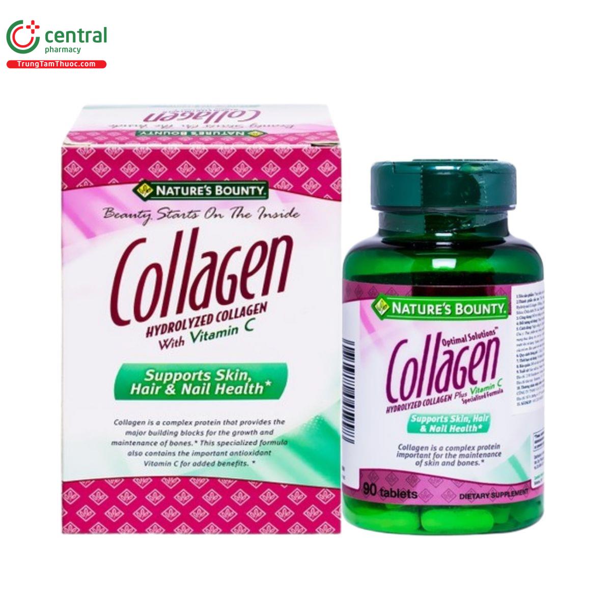 Hydro-Lyzed Collagen With Vitamin C - Giúp duy trì làn da săn chắc