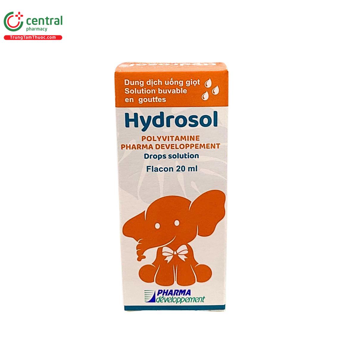 Thuốc Hydrosol 20ml - Điều trị rối loạn do thiếu hụt dinh dưỡng