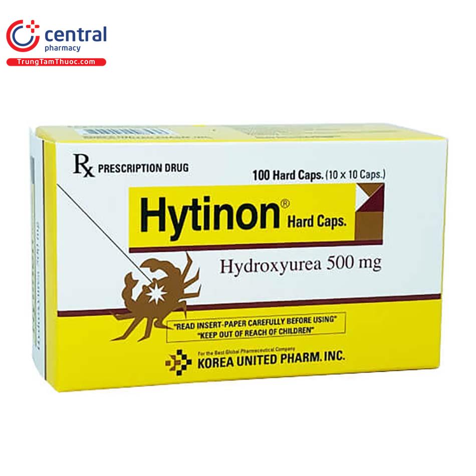 [CHÍNH HÃNG] Thuốc Hytinon 500mg - thuốc điều trị ưng thư và u hắc tố