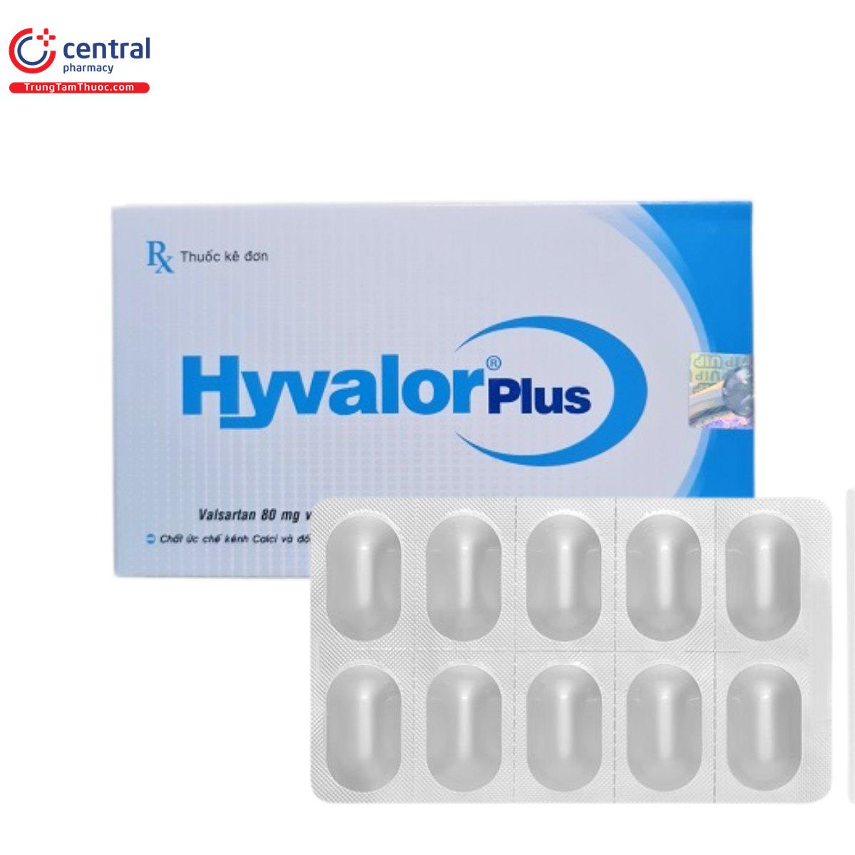 Thuốc Hyvalor Plus 80/5mg - Thuốc hạ huyết áp phối hợp tác dụng mạnh