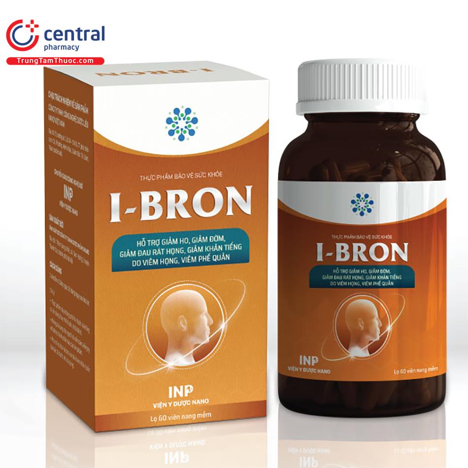 [CHÍNH HÃNG] Thuốc I-bron hỗ trợ giảm viêm đường hô hấp