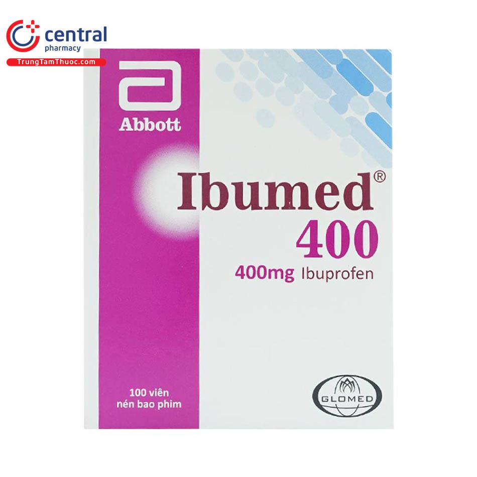 [CHÍNH HÃNG] Thuốc Ibumed 400 (vỉ) - giảm đau, chống viêm, hạ sốt