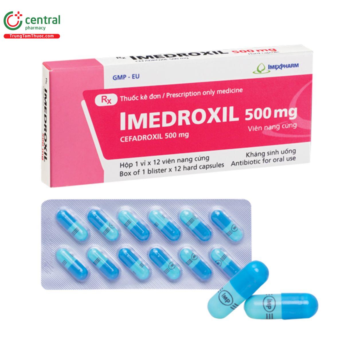 Thuốc Imedroxil 500mg - điều trị nhiễm khuẩn đường tiết niệu hiệu quả