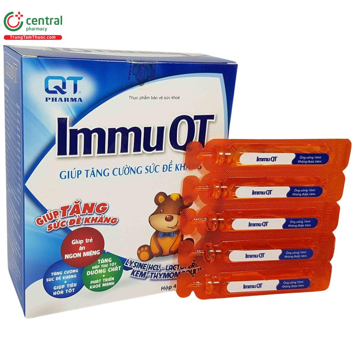 Thuốc Immu QT - Giúp kích thích vị giác, tăng cường hệ miễn dịch