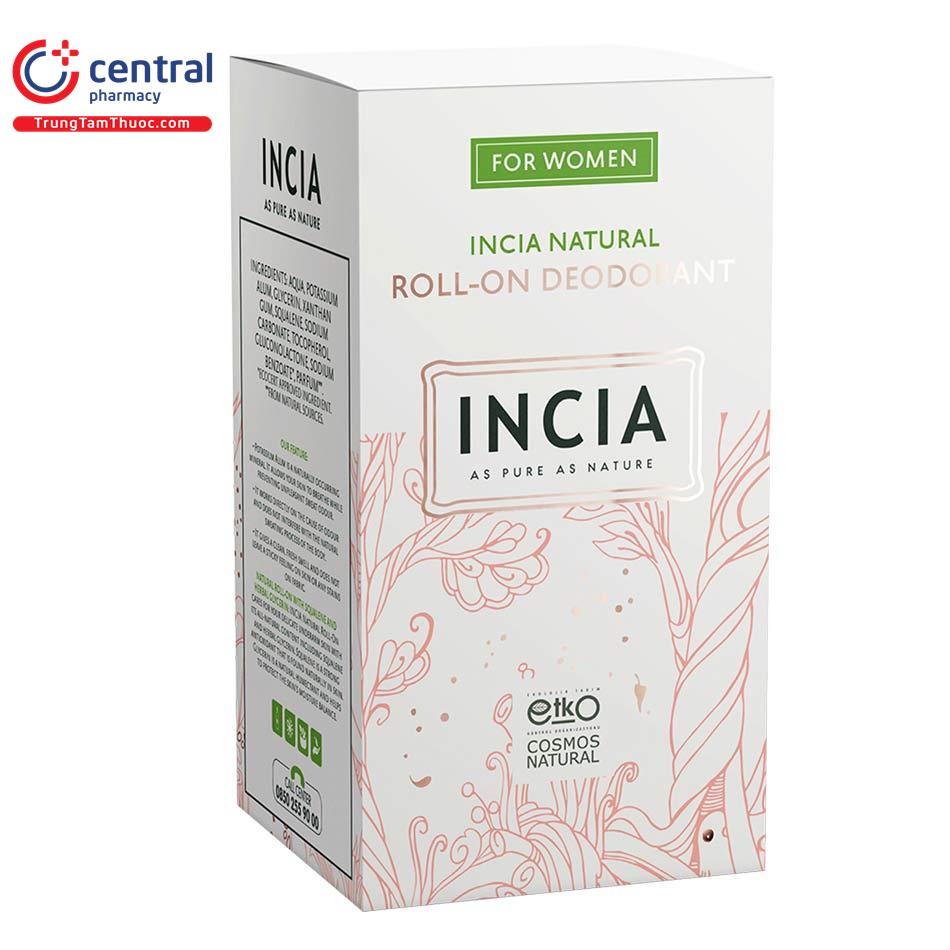 [CHÍNH HÃNG] Incia - Lăn khử mùi dưới cánh tay hiệu quả