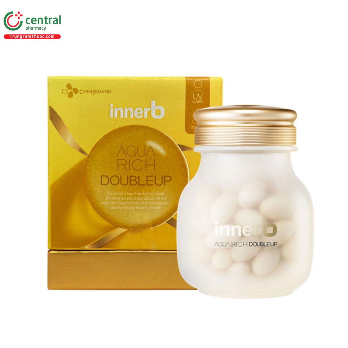 Thuốc Innerb Aqua Rich DoubleUp cấp ẩm sâu cho da, dưỡng da sáng mịn