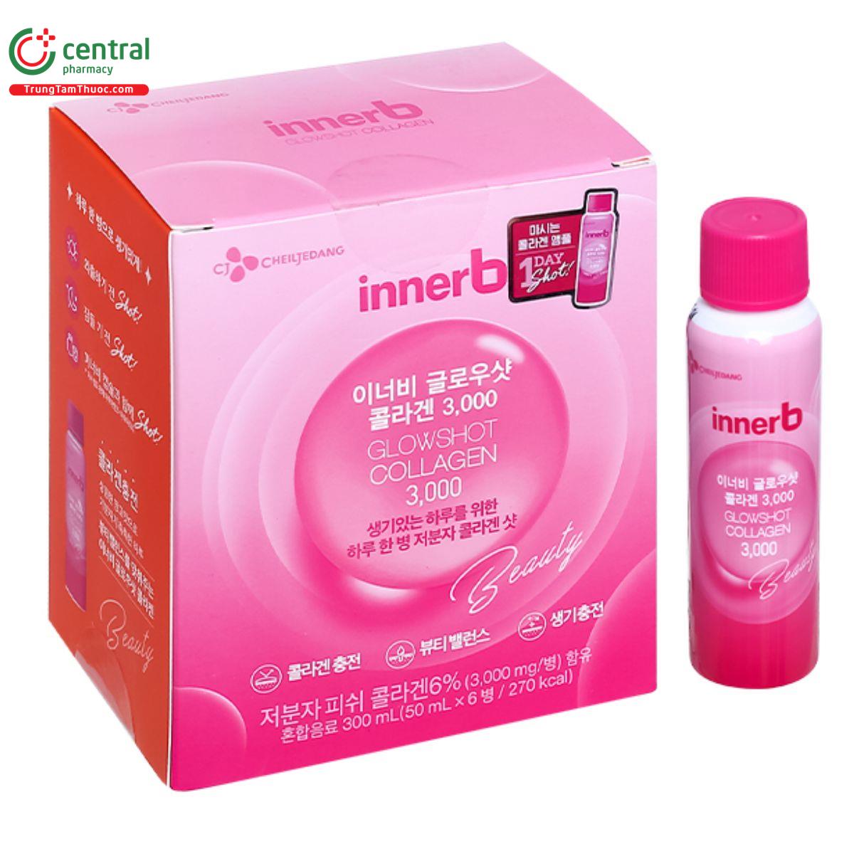 Thuốc Innerb Glowshot Collagen 3000 -Giúp làn da trở nên săn chắc hơn