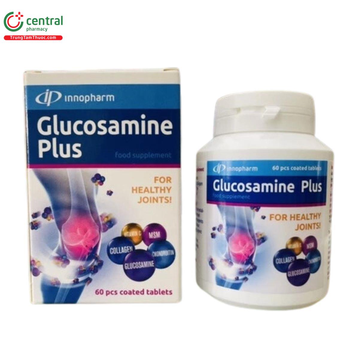 Innopharm Glucosamine Plus tăng cường bôi trơn khớp, bảo vệ sụn