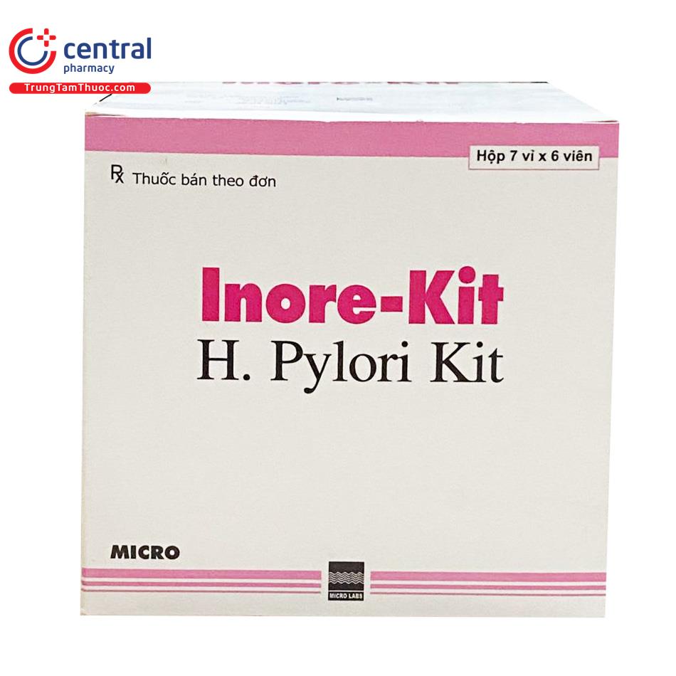 [CHÍNH HÃNG] Thuốc Inore-Kit tiêu diệt vi khuẩn H.pylori