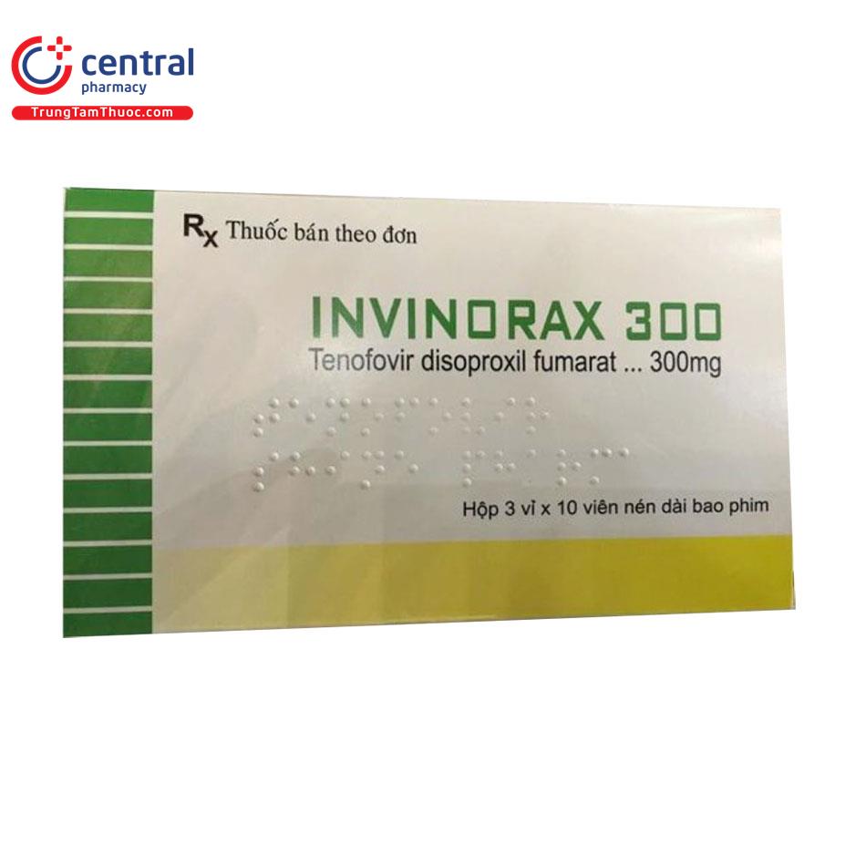 [CHÍNH HÃNG] Thuốc Invinorax 300 - Thuốc điều trị HIV và HBV