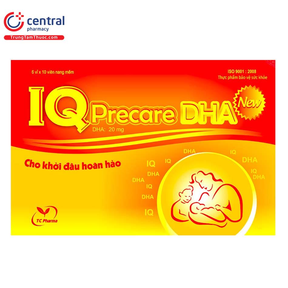 Thuốc IQ Precare DHA new: công dụng, chỉ định, cách sử dụng hiệu quả