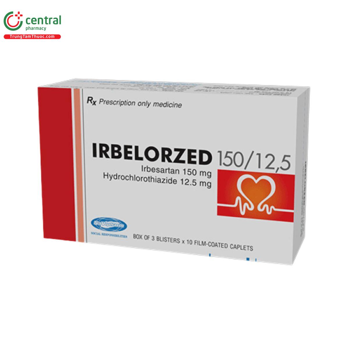 Thuốc Irbelorzed 150/12.5 điều trị cho bênh nhân tăng huyết áp