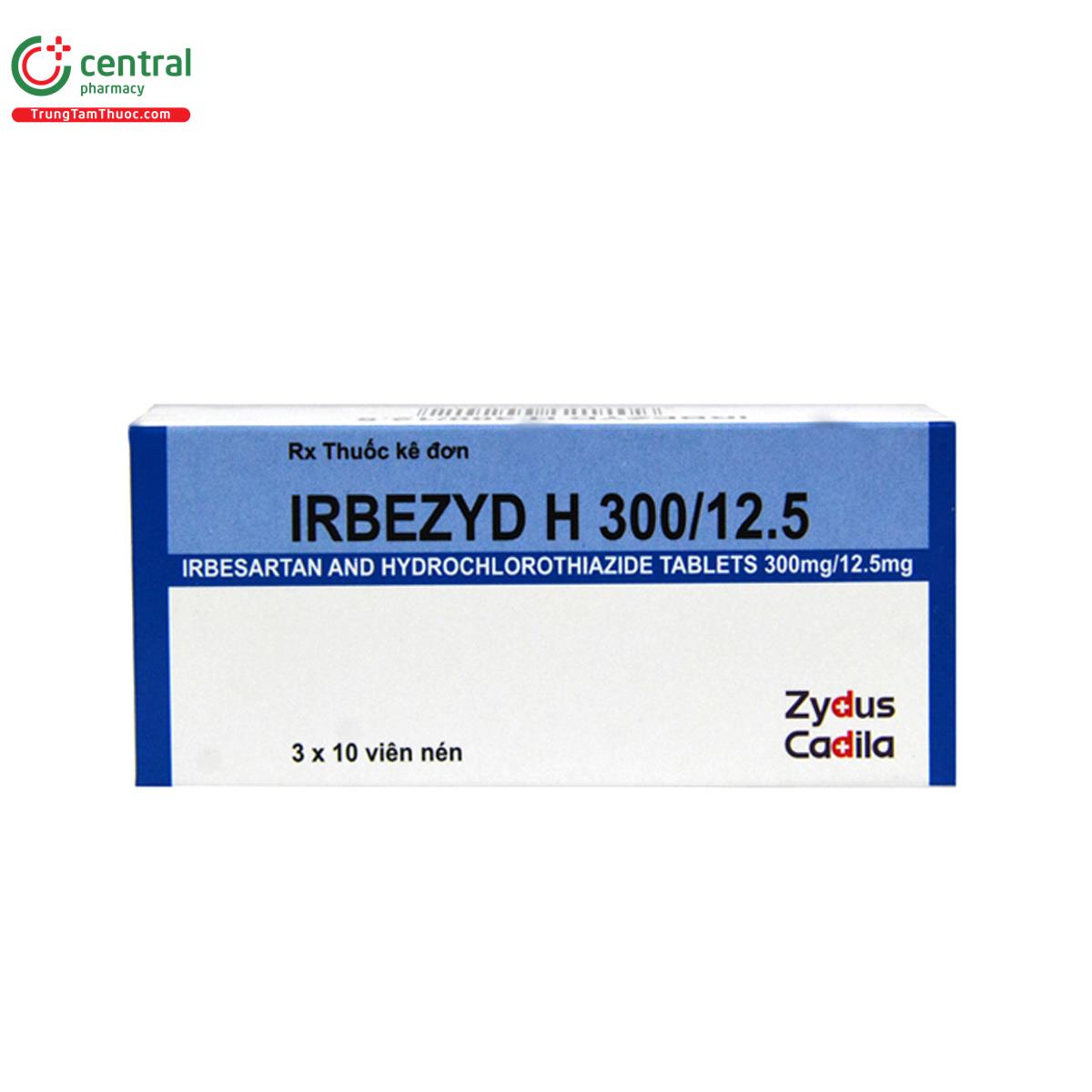 Thuốc Irbezyd H 300/12.5 - Điều trị tình trạng tăng huyết áp