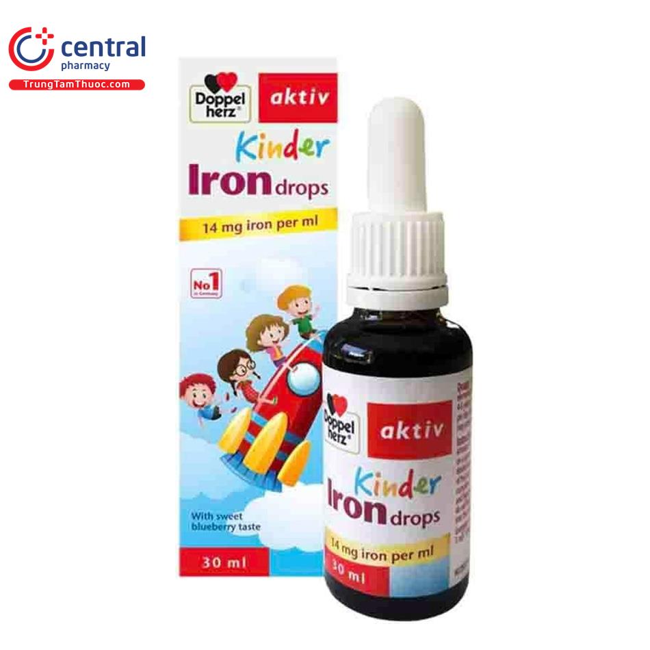 [CHÍNH HÃNG] Thuốc nhỏ giọt Iron Drops Kinder Doppelherz