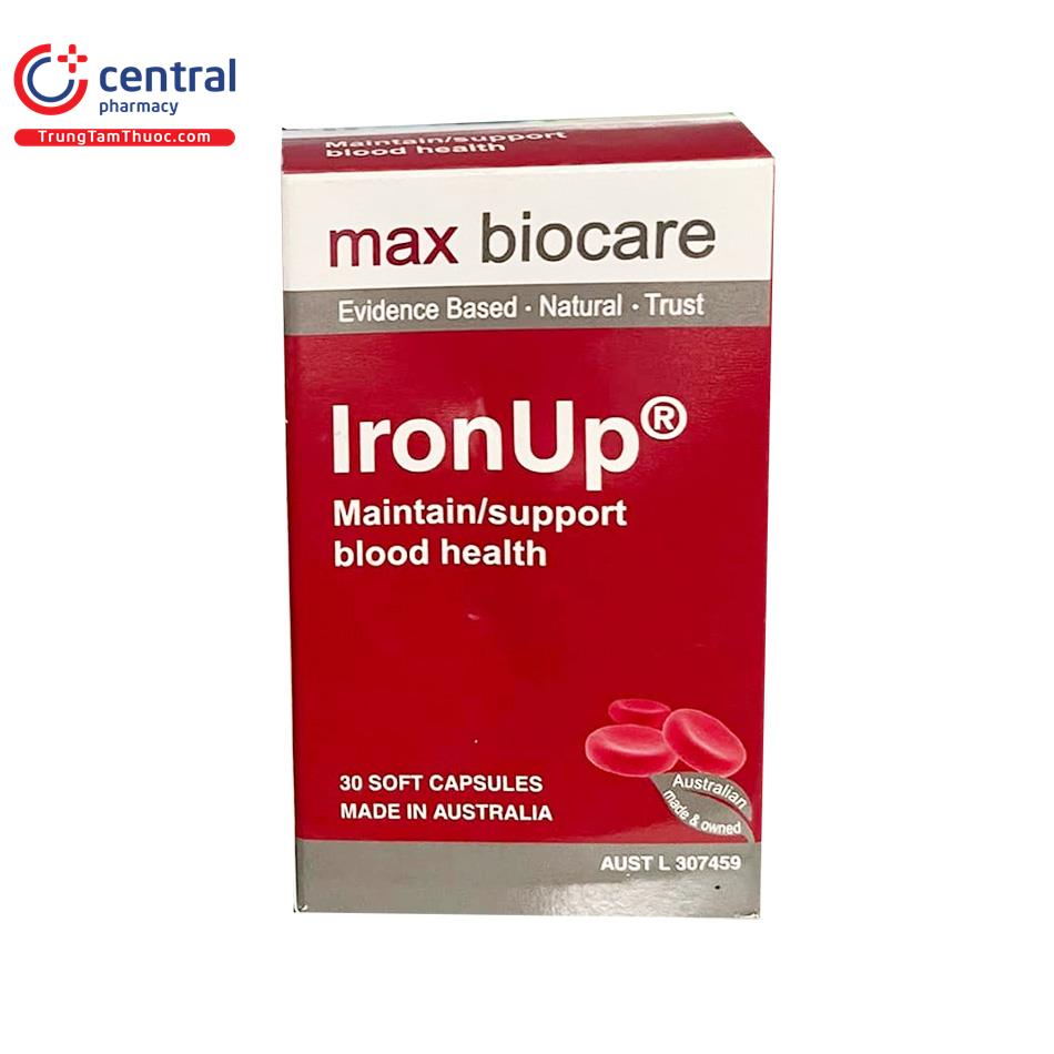[CHÍNH HÃNG] Thuốc Iron Up max biocare bổ sung sắt và vitamin