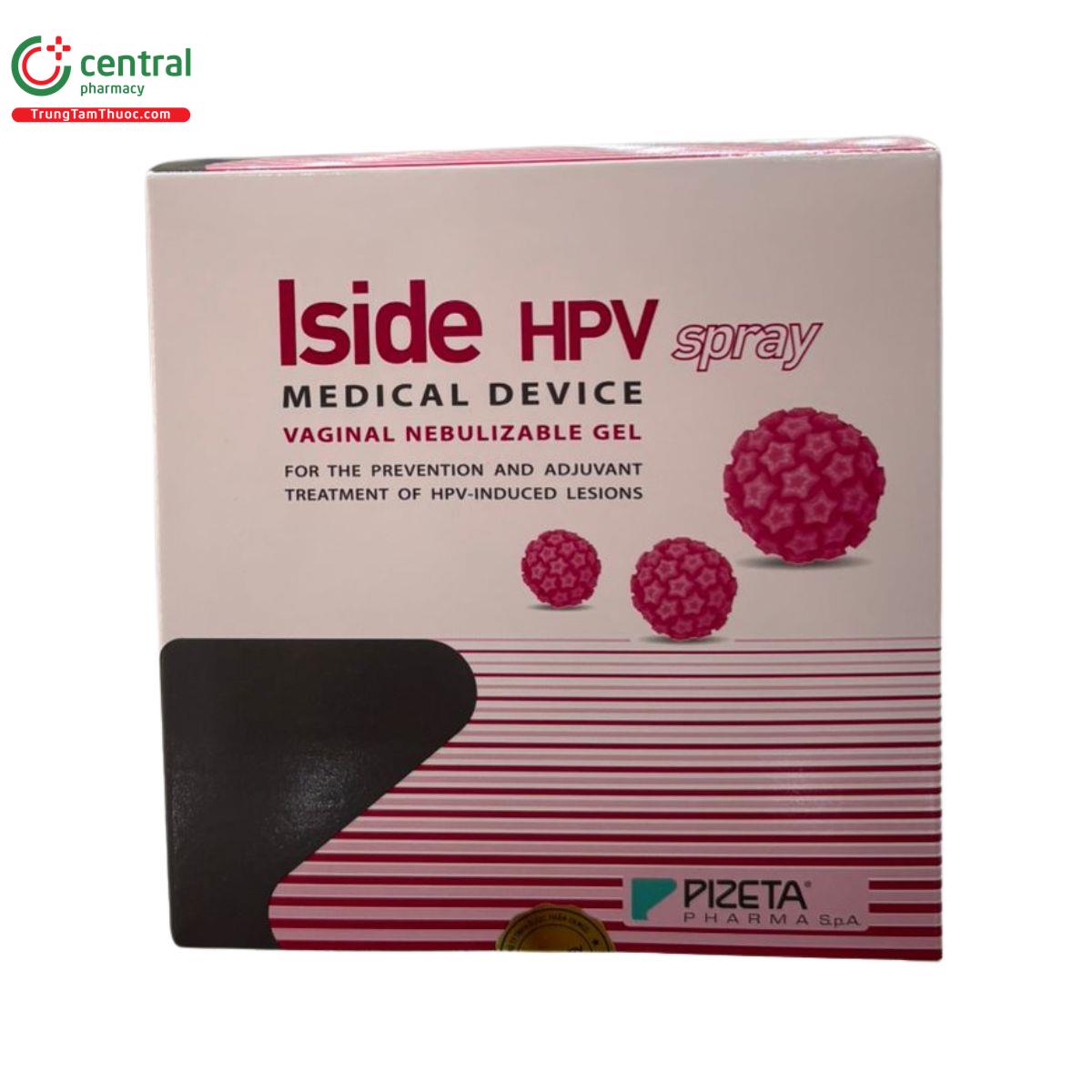 Gel xịt âm đạo Iside HPV Spray phòng ngừa và hỗ trợ điều trị tổn thương ...