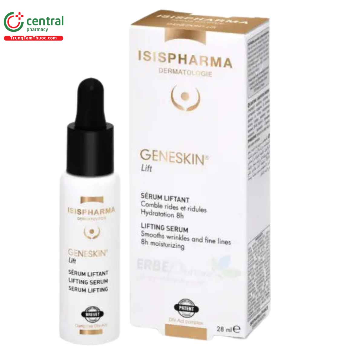 Isispharma GENESKIN®Lift Serum xoá mờ nếp nhăn, cải thiện độ đàn hồi