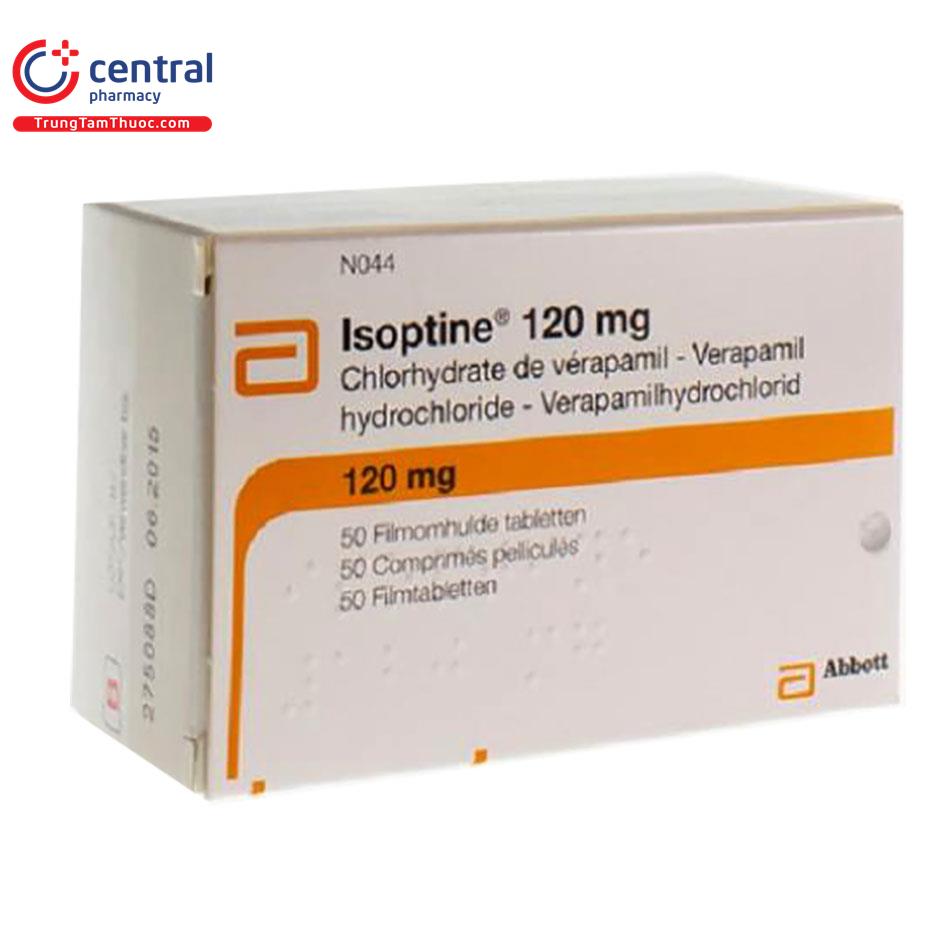 Thuốc Isoptine 120mg Abbott thuốc điều trị cao huyết áp của Hoa Kỳ