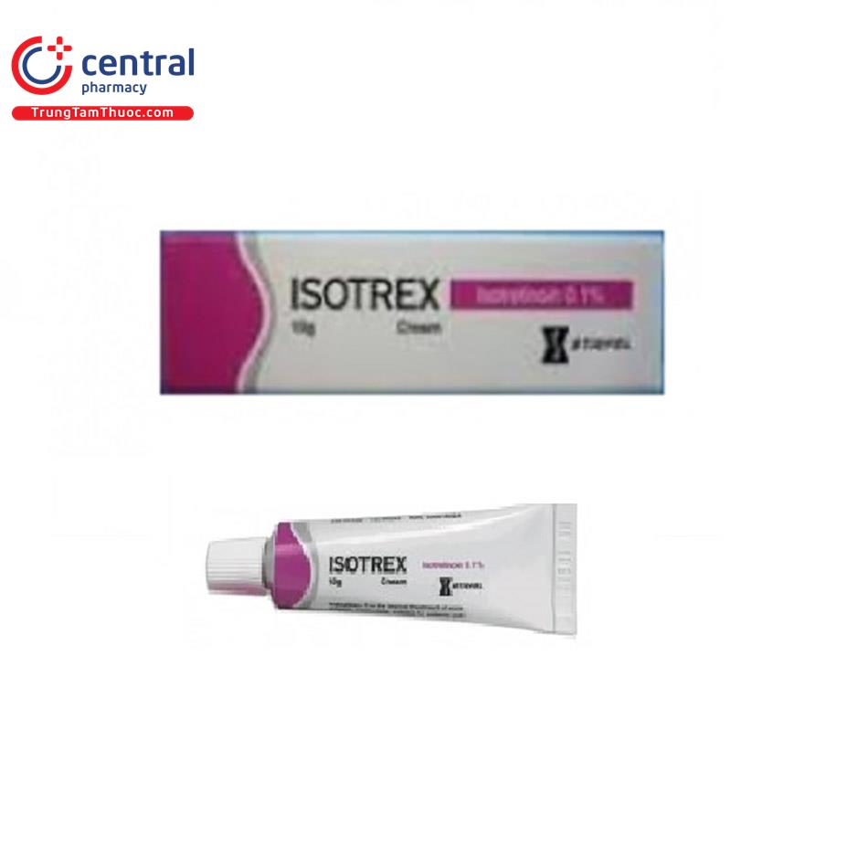 Thuốc Isotrex 0.1% 10g - Thuốc đặc trị mụn trứng cá
