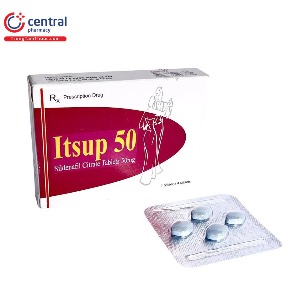 [CHÍNH HÃNG] Thuốc Itsup 50mg trị rối loạn cương dương
