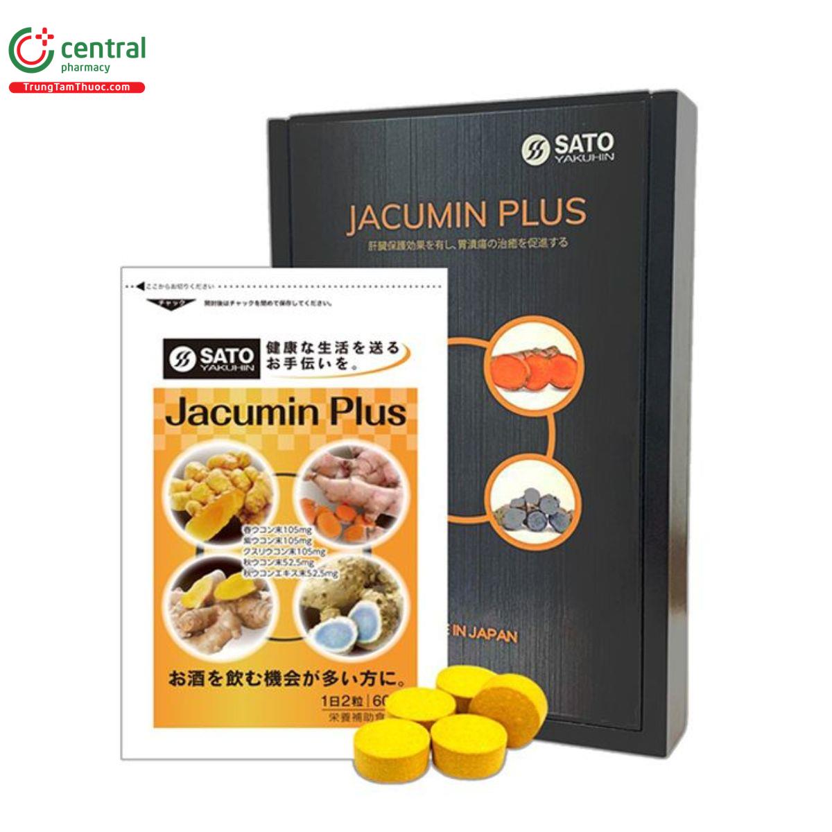 Jacumin Plus -hỗ trợ bảo vệ niêm mạc dạ dày, tăng cường chức năng gan