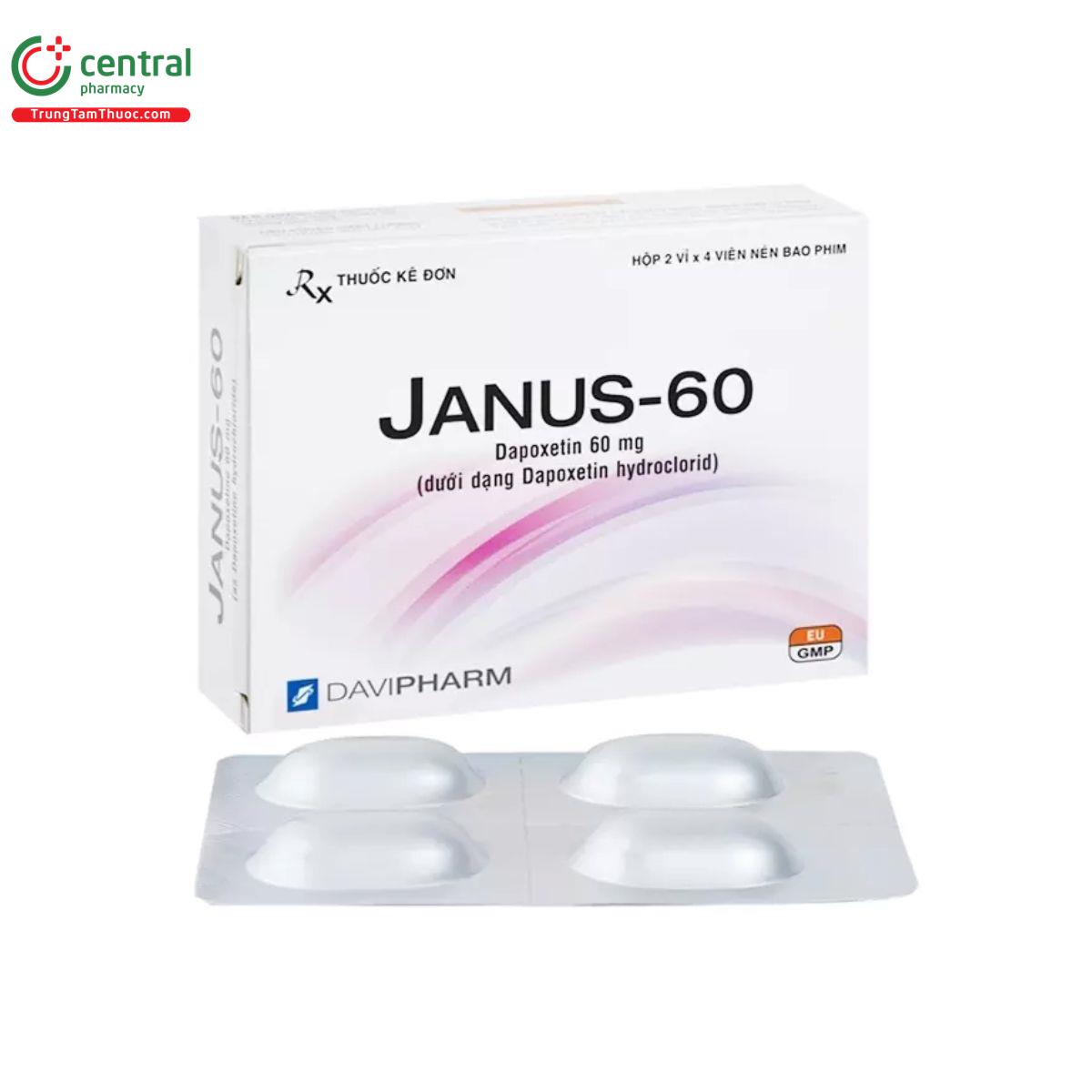Thuốc Janus-60 Davipharm - điều trị xuất tinh sớm ở nam giới
