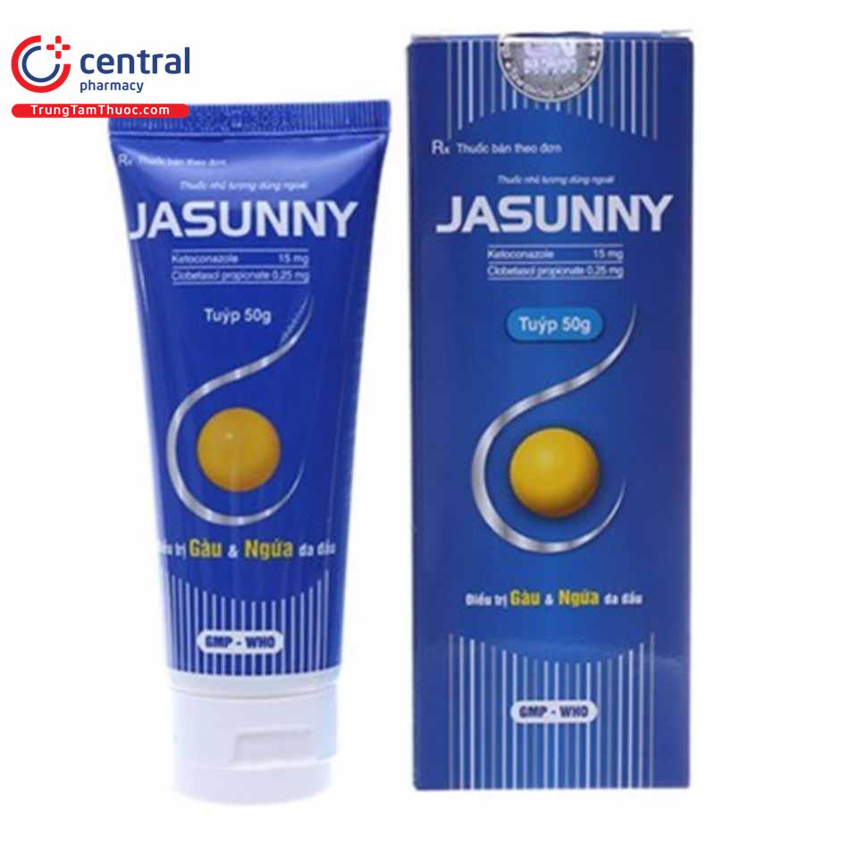 Dầu gội trị nấm Jasunny 50g đánh bay nấm, viêm da ngứa da đầu tức thì
