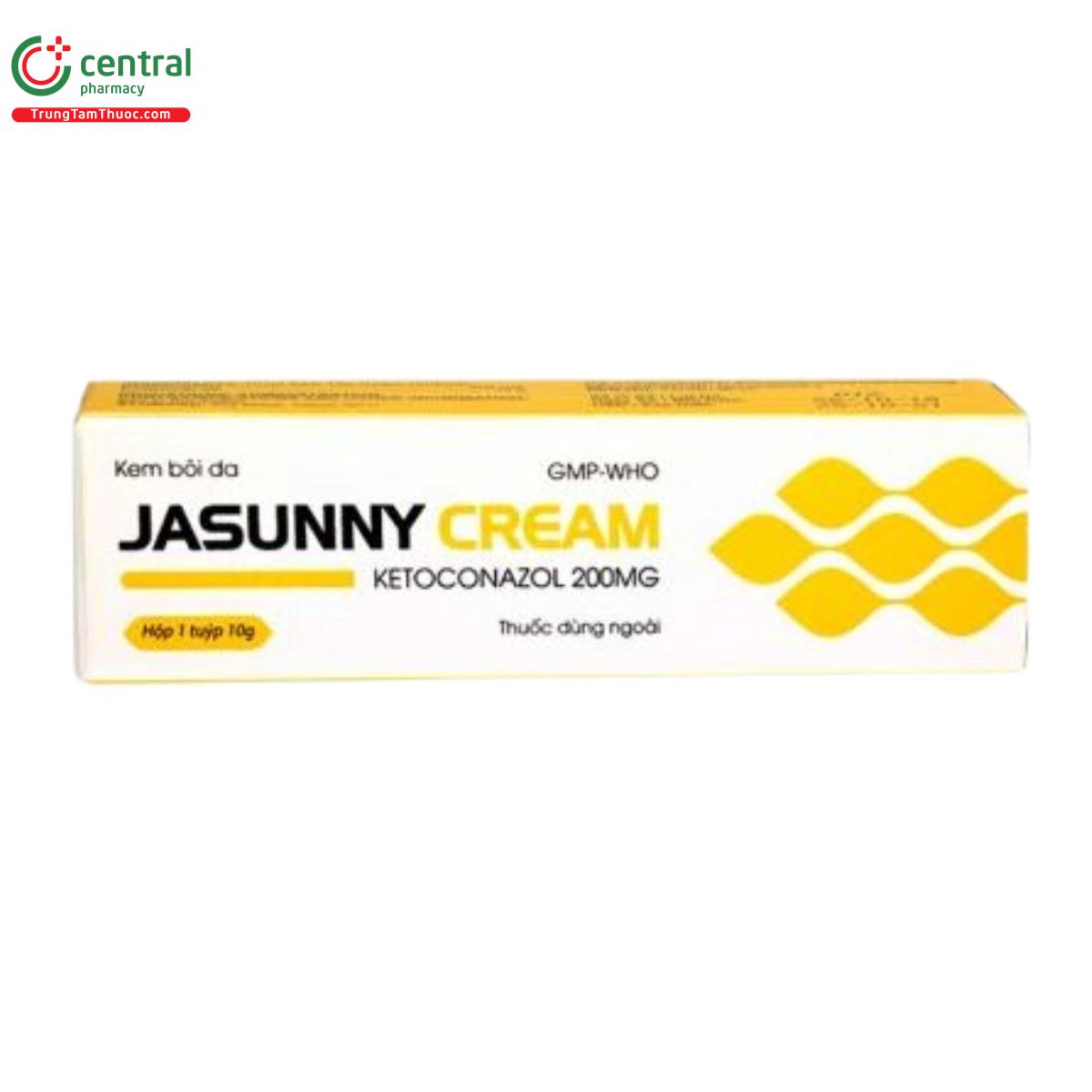 Thuốc trị nấm Jasunny Cream điều trị hắc lào, lang ben, nấm ở chân tay