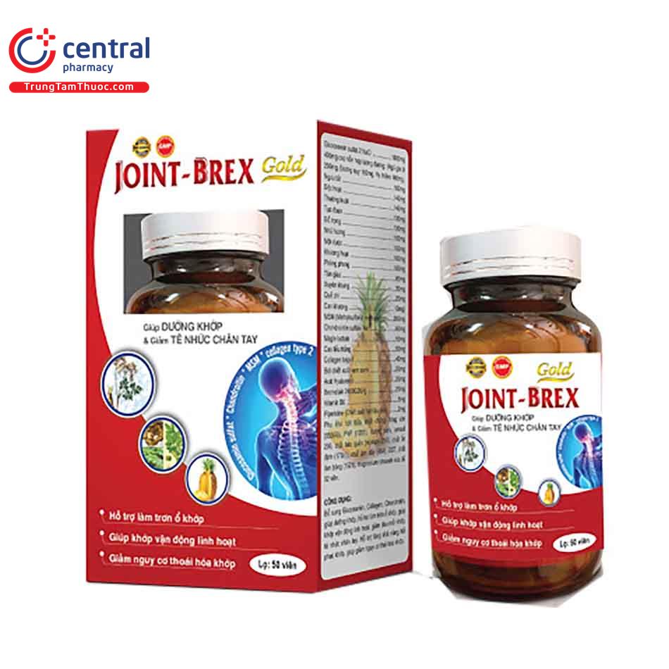 [CHÍNH HÃNG] Thuốc Joint-Brex Gold hỗ trợ hiệu quả thoái hóa khớp
